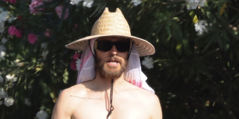 Shirtless Jared Leto Struts His Stuff During Trip to Saint-Tropez ...