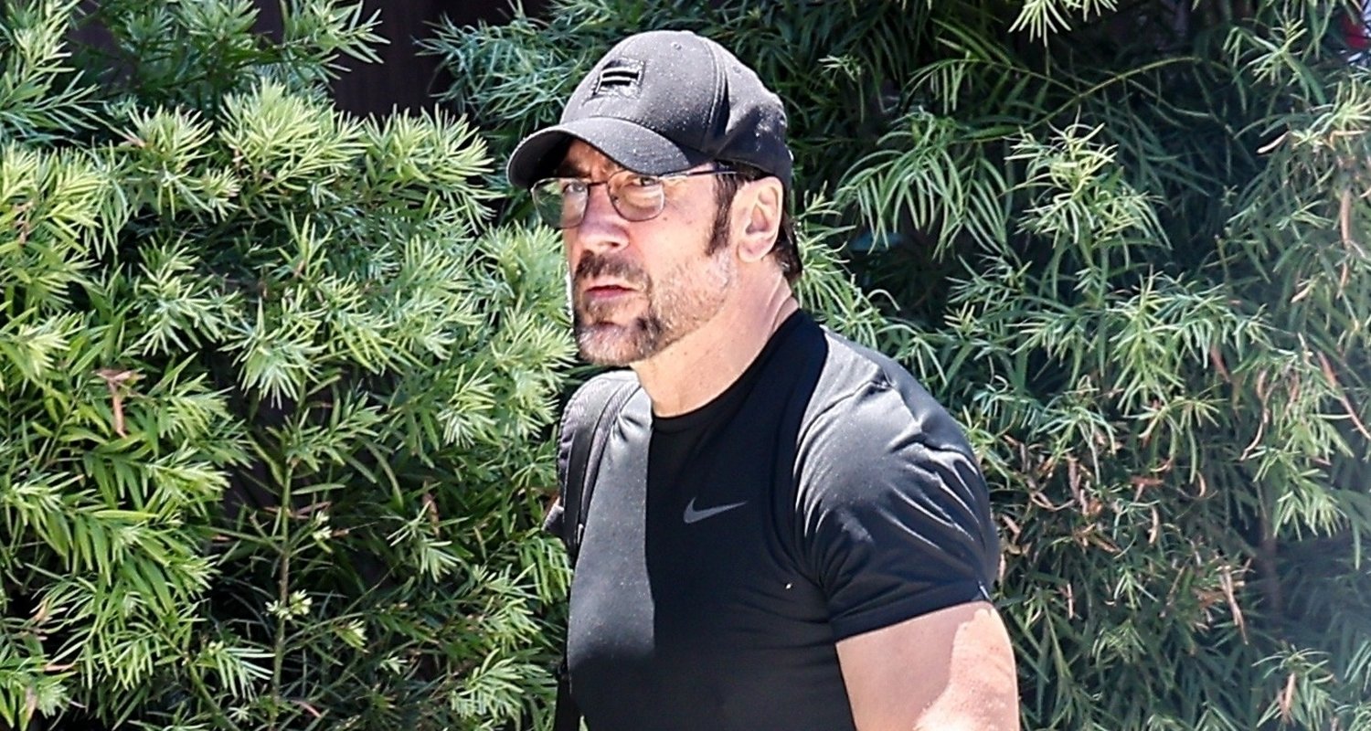 Javier Bardem Shows Off Buff Muscles While Leaving Intense Workout ...