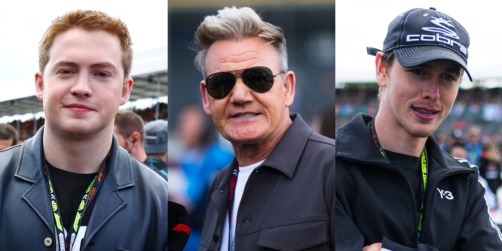 Kit Connor, Gordon Ramsay, Harris Dickinson & More Celebs Attend F1 ...