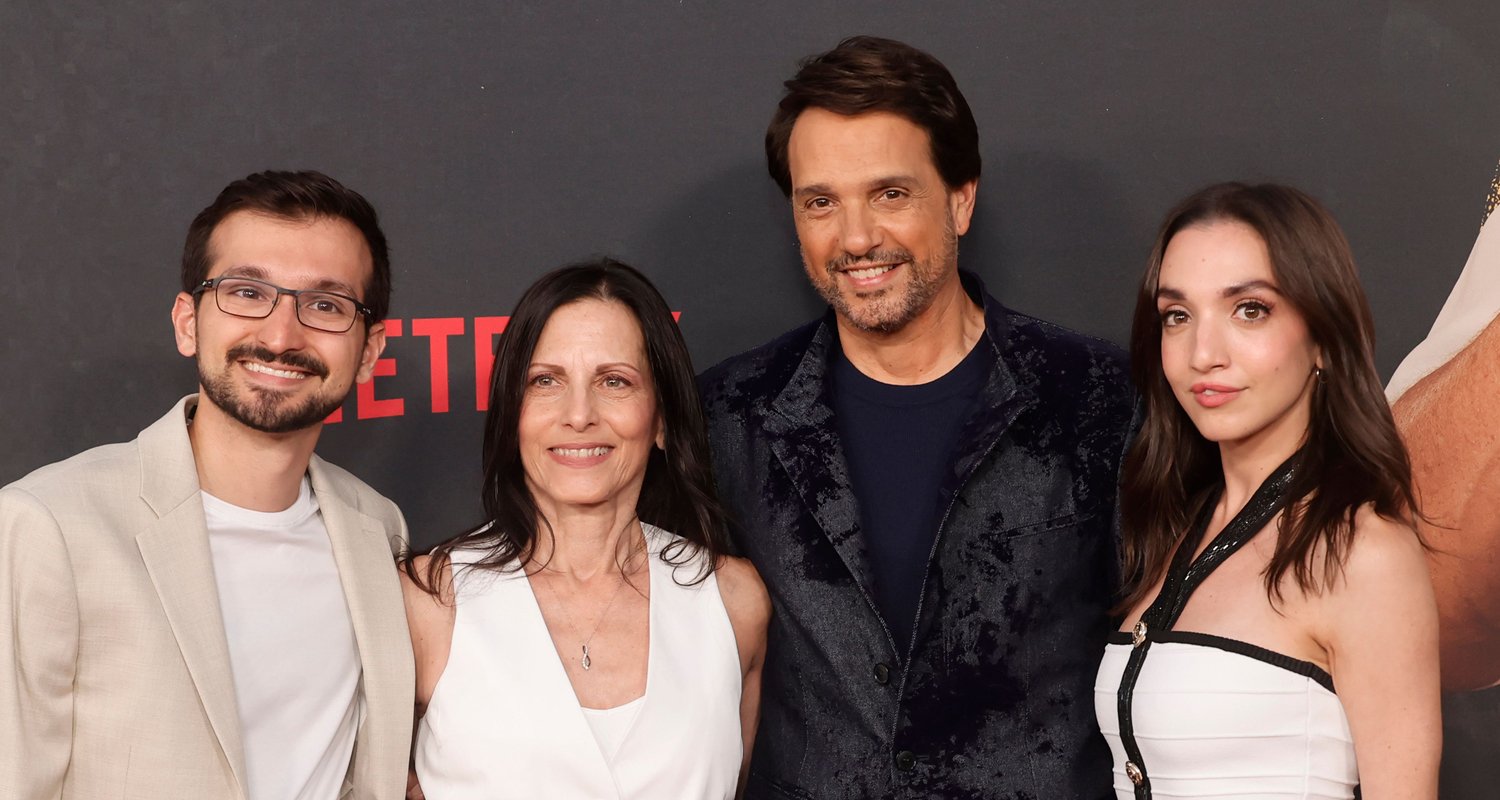 Ralph Macchio Makes Rare Red Carpet Appearance With Wife & Kids at ...