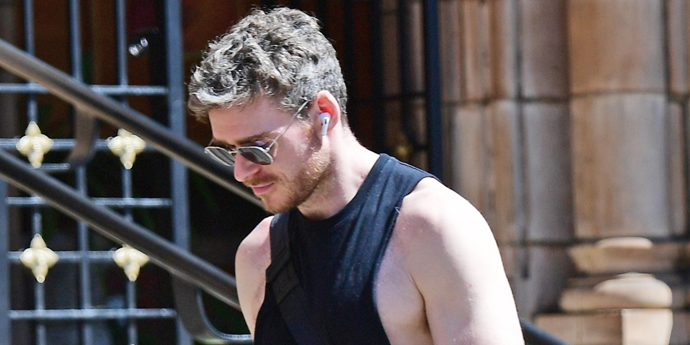 Richard Madden Shows Off His Jacked Arms During Rare Outing in London ...