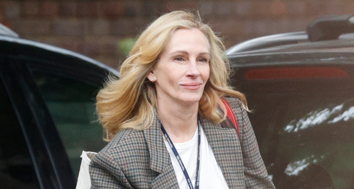 Julia Roberts Debuts New Blonde Hair as She Begins Filming ‘After the ...