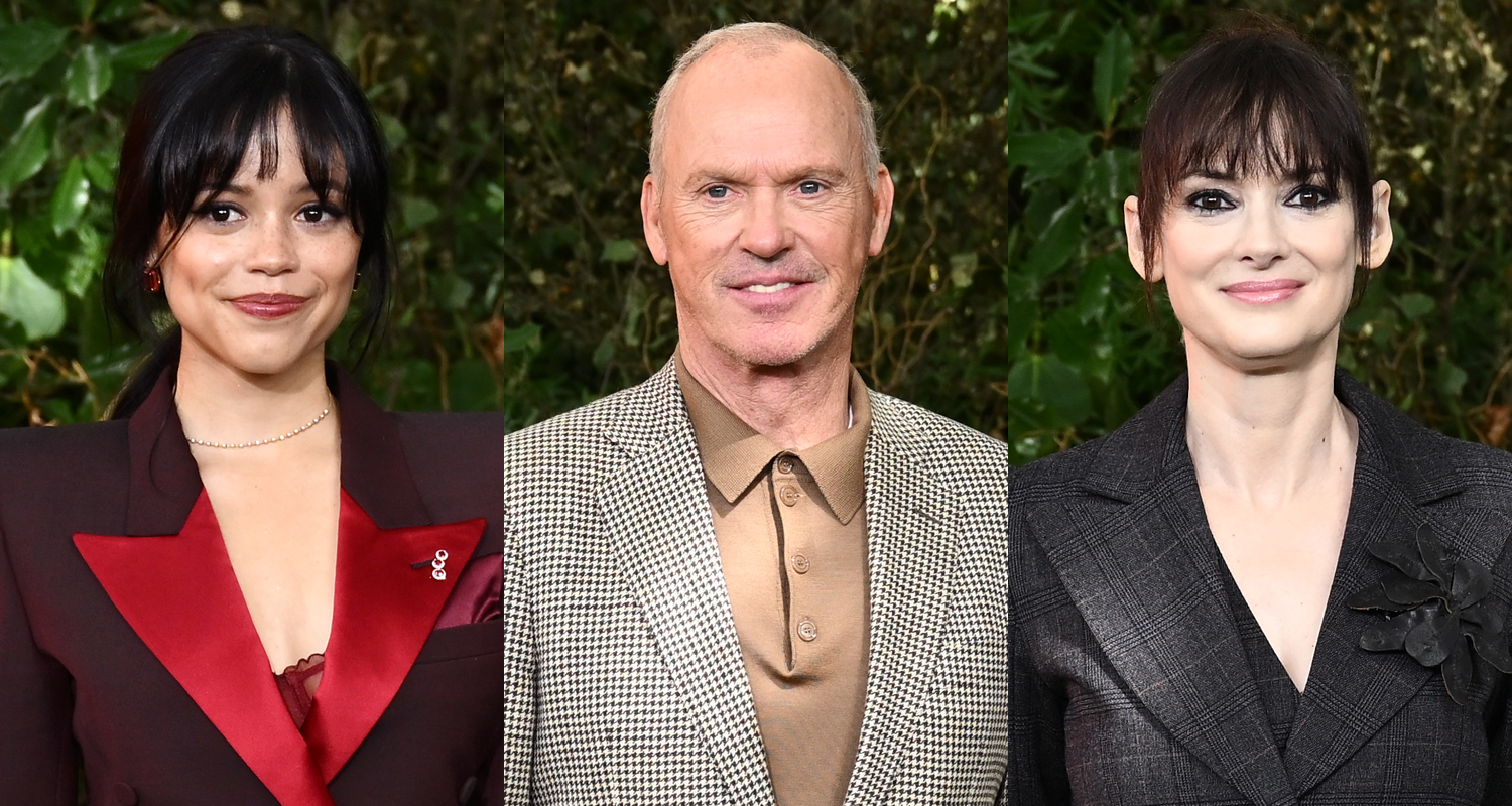 Michael Keaton Joins Jenna Ortega, Winona Ryder, & More at ‘Beetlejuice Beetlejuice’ Photo Call ...