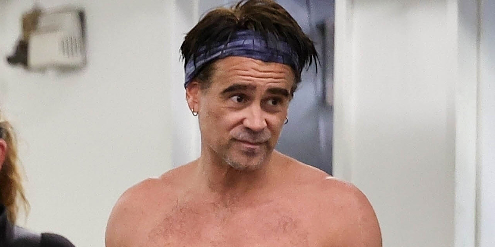 Colin Farrell Steps Out Shirtless After His Yoga Class | Colin Farrell ...