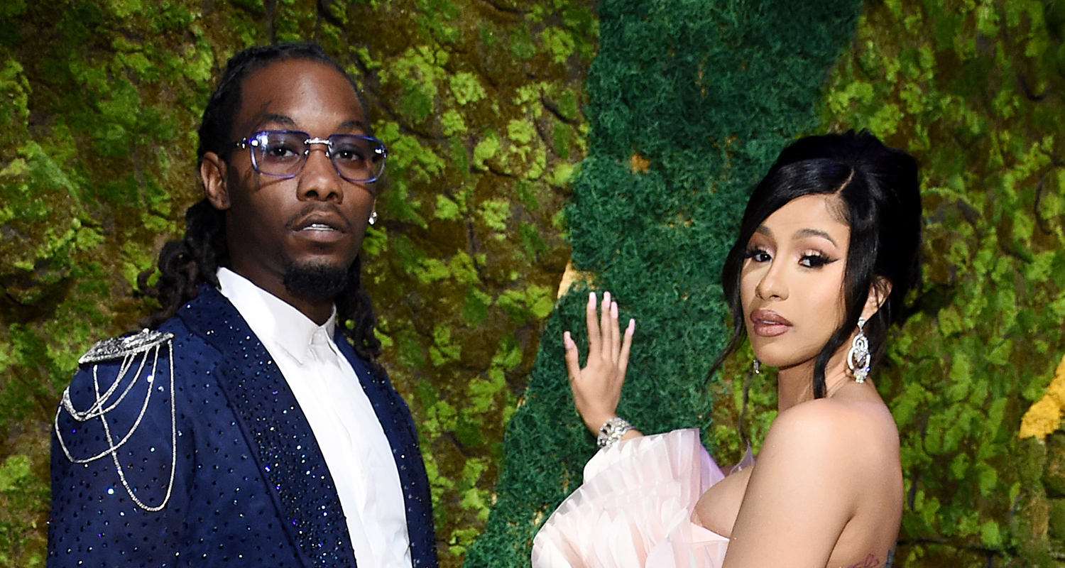 Pregnant Cardi B Confirms Offset is Father of Third Baby in Divorce ...