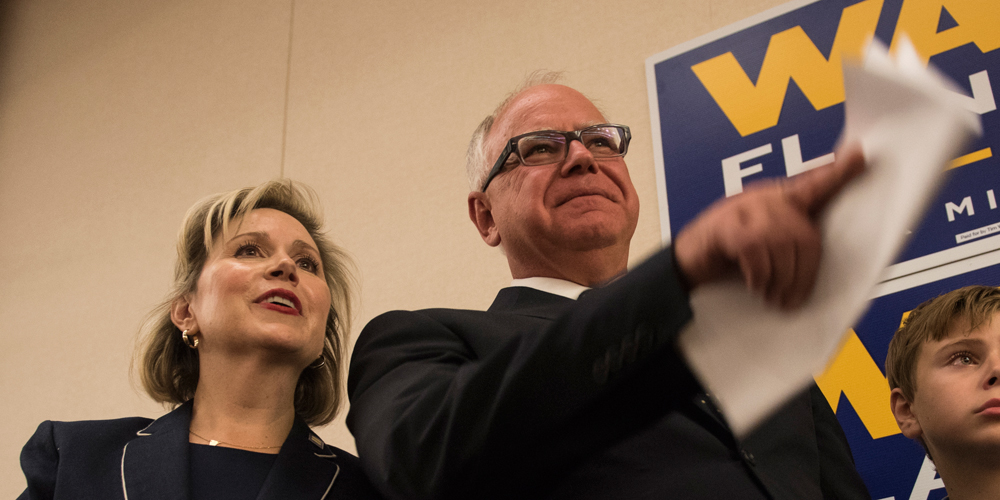 Is Kamala Harris’ VP Pick Tim Walz Married? Meet Gwen Walz, His Wife of ...