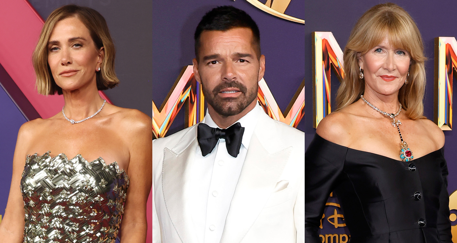 ‘Palm Royale’ Stars Kristen Wiig, Ricky Martin, & Laura Dern Step Out ...