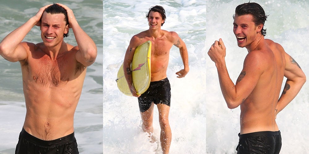 Shawn Mendes Goes Surfing in Brazil Ahead of Rock in Rio (New Photos ...