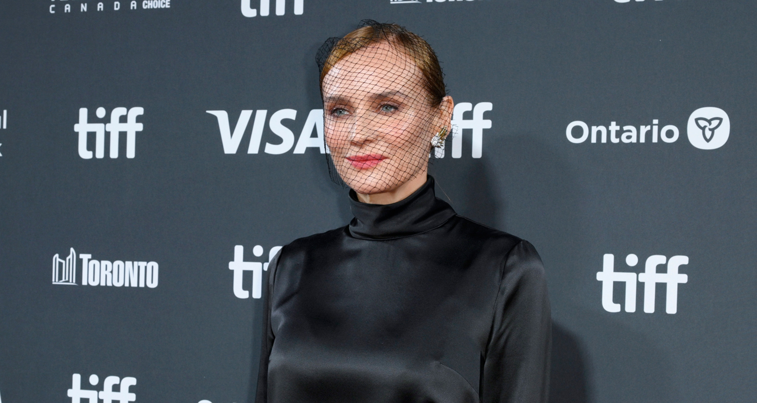 Diane Kruger Pairs Silk Shirt with Lace Skirt to TIFF 2024 Premiere of ‘The Shrouds’ | 2024 ...