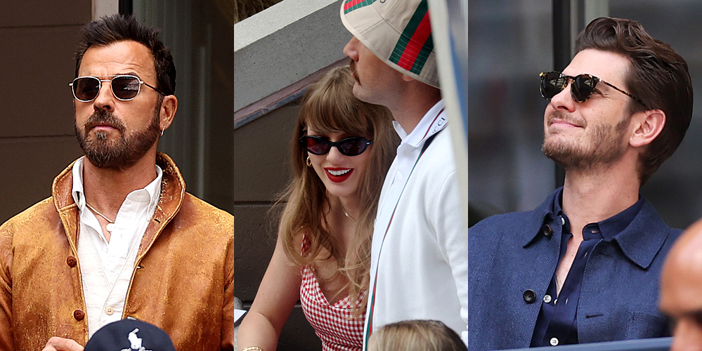 Andrew Garfield & Justin Theroux Sat Next to Taylor Swift’s Suite at ...