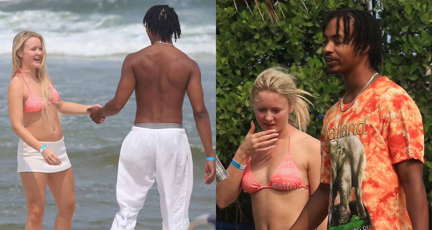 Zara Larsson Hits the Beach with Boyfriend Lamin Holmén in Rio | Lamin Holmen, Shirtless, Zara ...