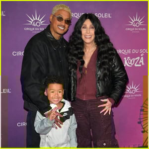 Cher & Boyfriend Alexander ‘AE’ Edwards Bring His Son Slash to Cirque ...