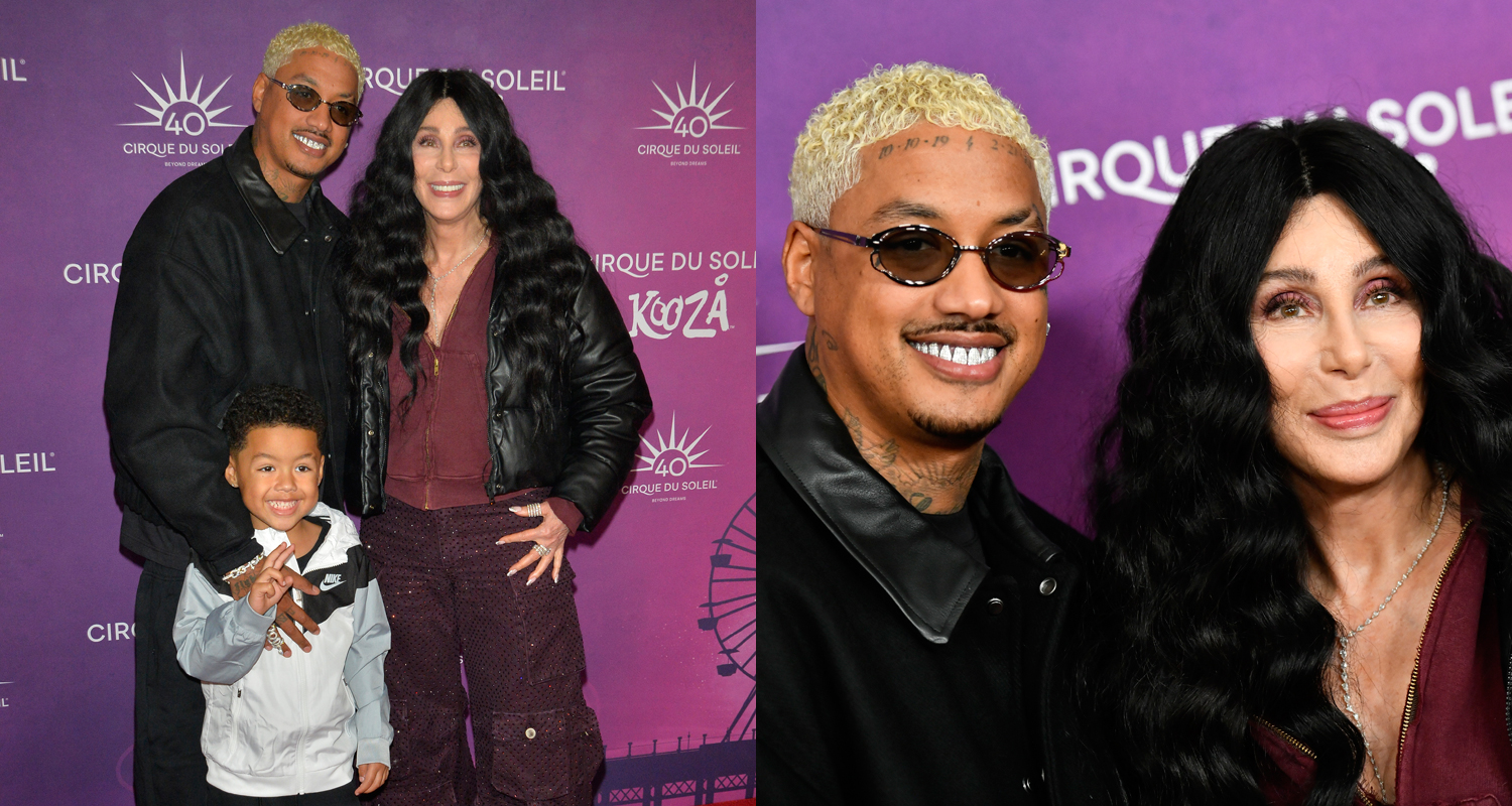 Cher & Boyfriend Alexander ‘AE’ Edwards Bring His Son Slash to Cirque ...