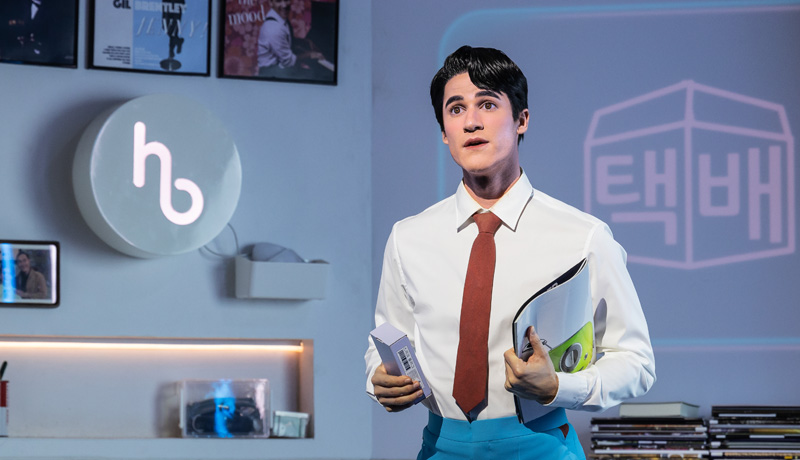 Darren Criss Plays a Retired Robot in New Broadway Musical ‘Maybe Happy ...