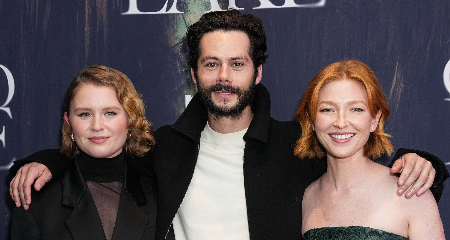 Dylan O’Brien Wraps His Arms Around Co-Stars Eliza Scanlen & Diana ...