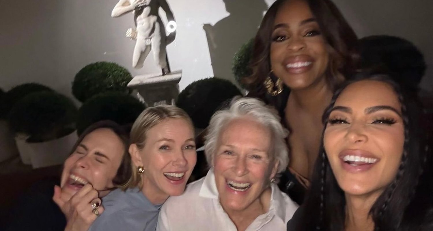 Kim Kardashian Shares Fun Selfies with ‘All’s Fair’ Co-Stars as Filming ...