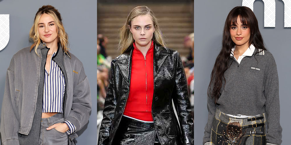 Shailene Woodley, Camila Cabello, & More Attend Miu Miu’s Paris Show ...