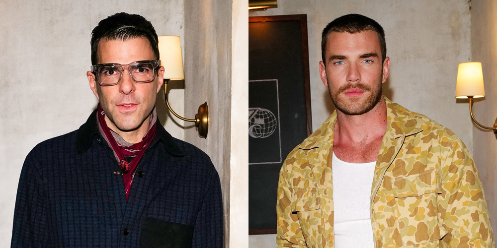 Zachary Quinto & Zane Phillips Help Launch New Menswear Brand The Seven ...