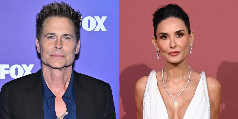 Rob Lowe Confirms Brief Romance With Demi Moore in the ’80s, Talks About Their Relationship Now ...