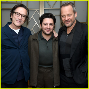 Ben Chaplin, John Magaro, & Peter Sarsgaard Step Out to Promote ...