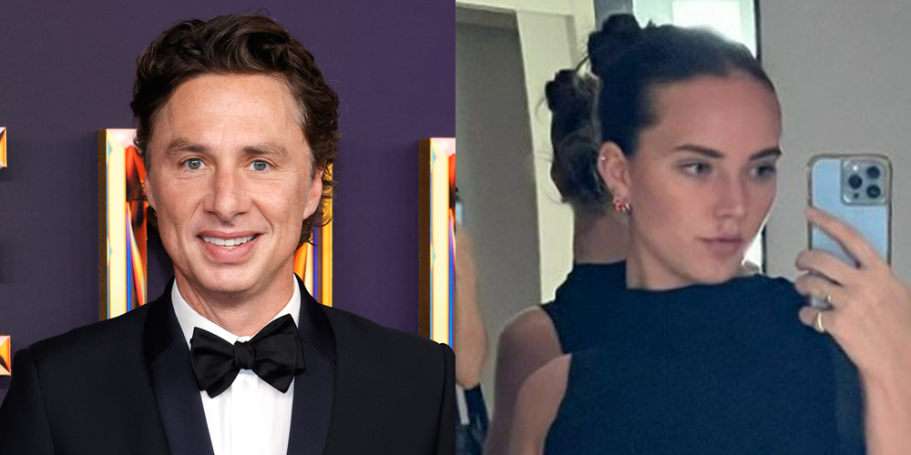 Zach Braff Spotted Flaunting PDA With Singer Frances Whitney On Sushi ...