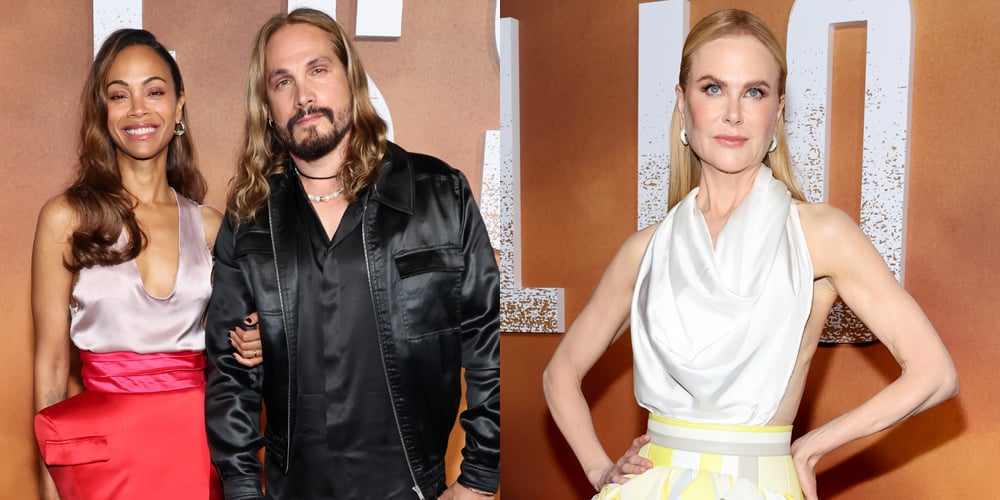 Zoe Saldana’s Husband Marco Perego Joins Her & Nicole Kidman at ...