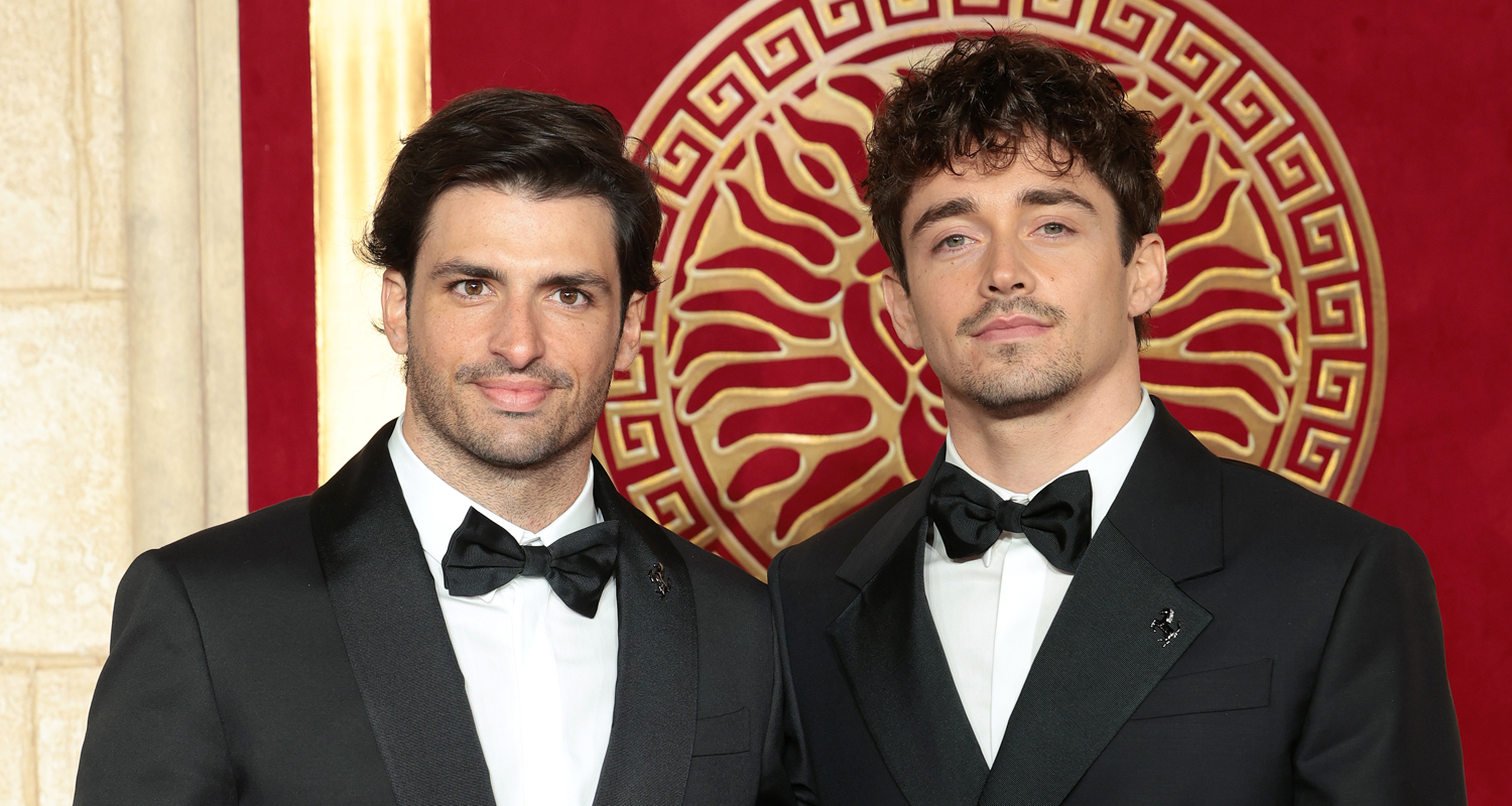 Formula 1 Stars Charles Leclerc & Carlos Sainz Suit Up at ‘Gladiator II ...