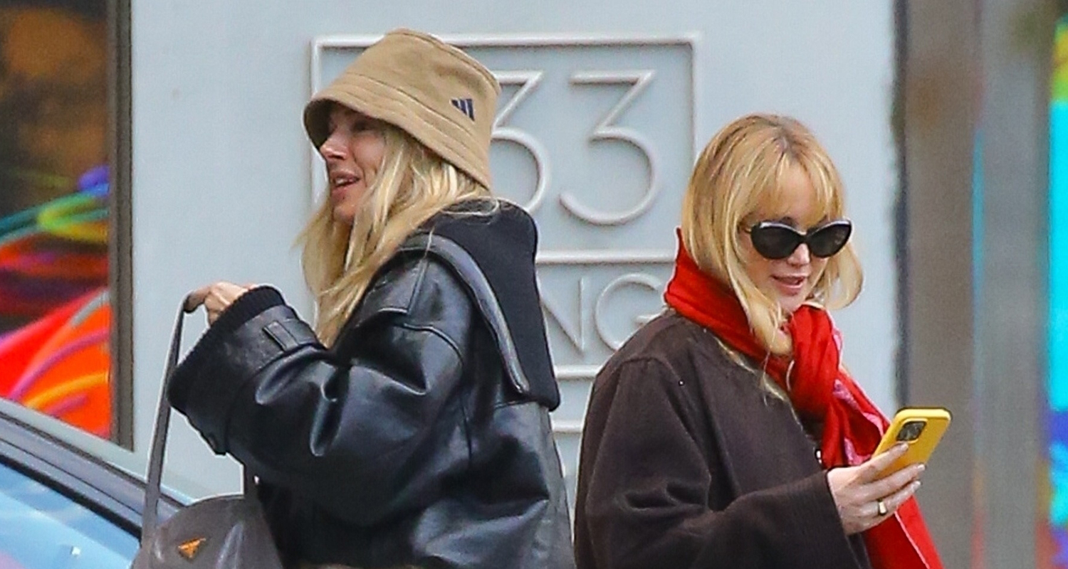 Jennifer Lawrence & Sienna Miller Meet Up for Lunch in NYC | Cooke ...