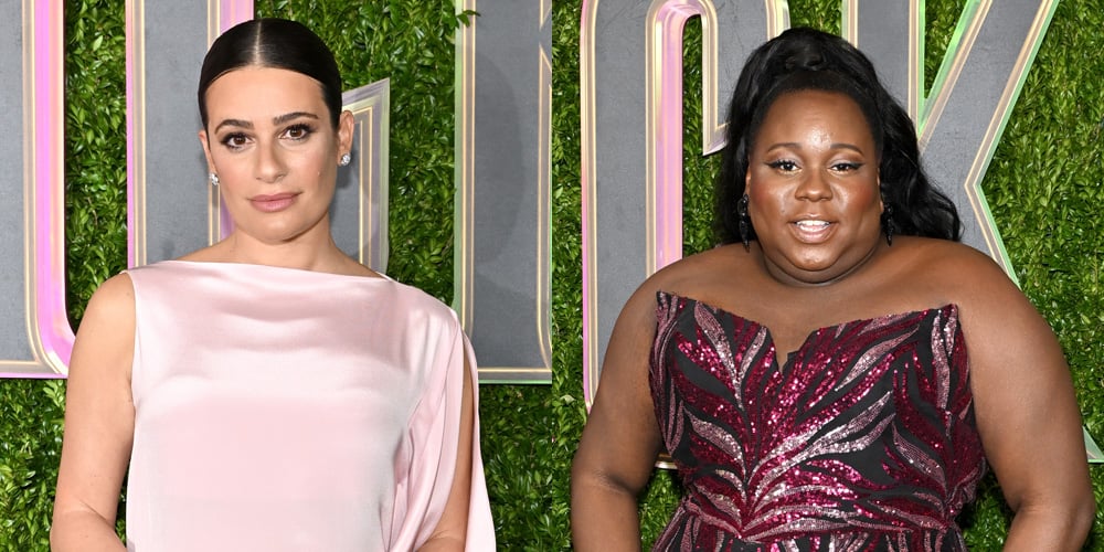 Lea Michele Shares Her ‘Wicked’ Movie Review, Reunites with Glee’s Alex ...