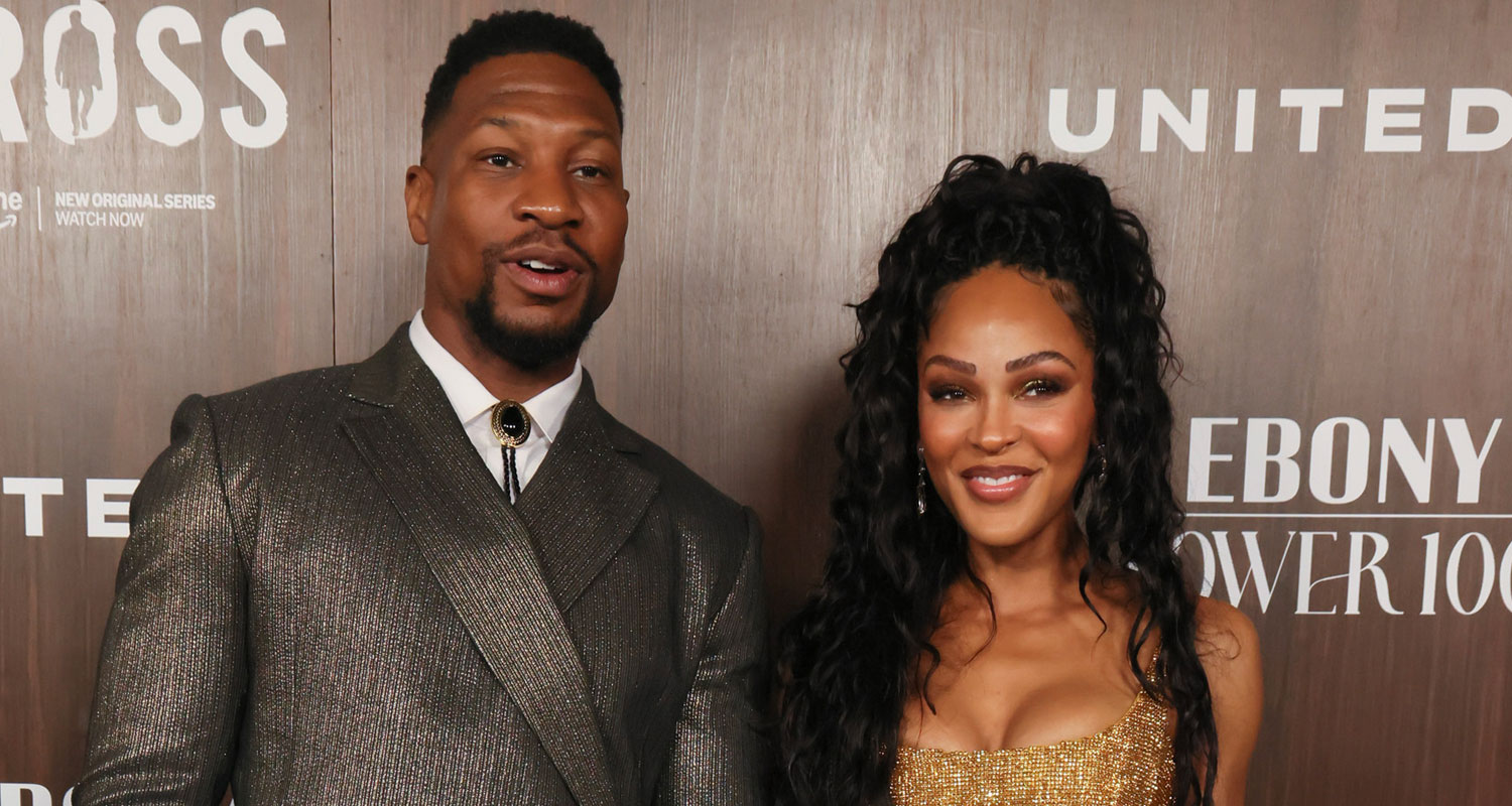 Meagan Good & Jonathan Majors Are Engaged, Flashes Ring at Ebony Power ...