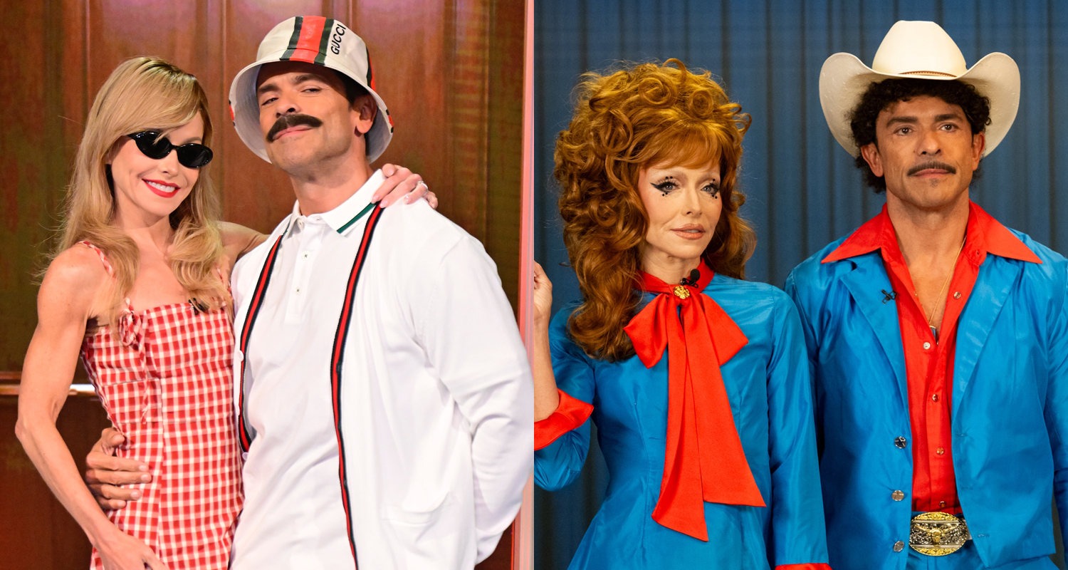 Kelly Ripa & Mark Consuelos Dress Up as Taylor Swift & Travis Kelce ...