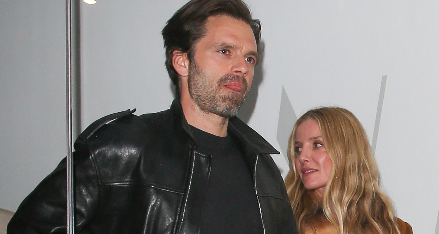 Sebastian Stan Enjoys Rare Night Out with Girlfriend Annabelle Wallis ...