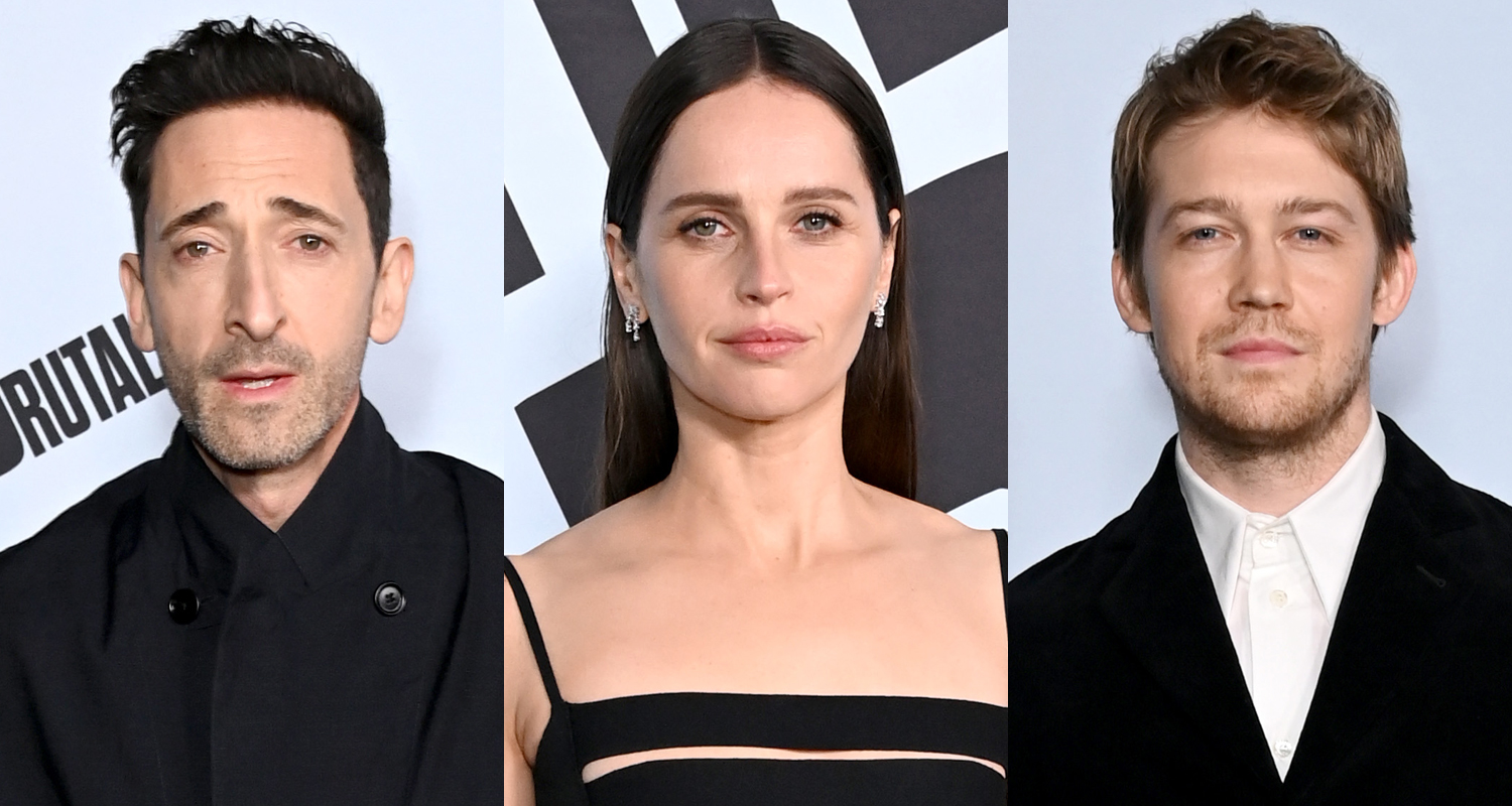 Adrien Brody, Felicity Jones, & Joe Alwyn Attend ‘The Brutalist’ Premiere in L.A. | Adrien Brody ...