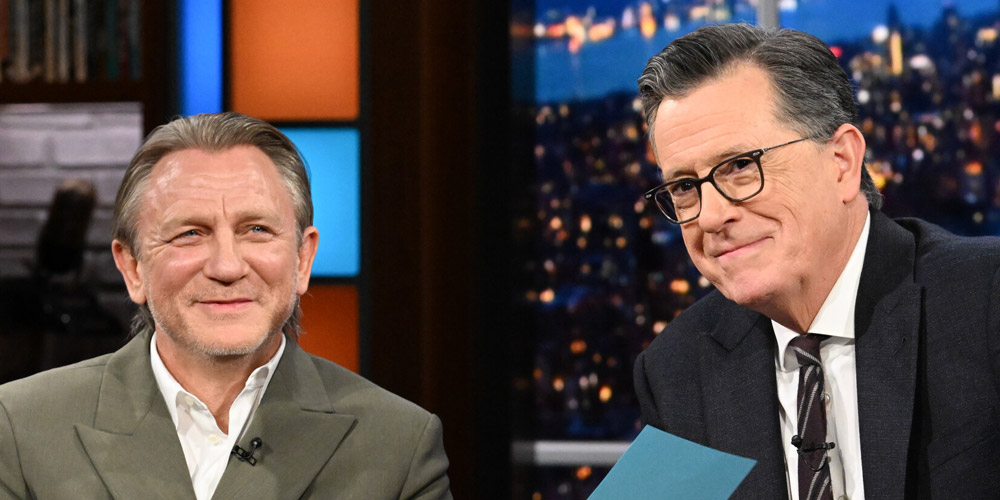 Daniel Craig Corrects Stephen Colbert’s Pronunciation of His Last Name ...