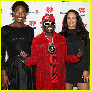 Flavor Flav Tears Up While Receiving Custom Clock from Water Polo Team ...