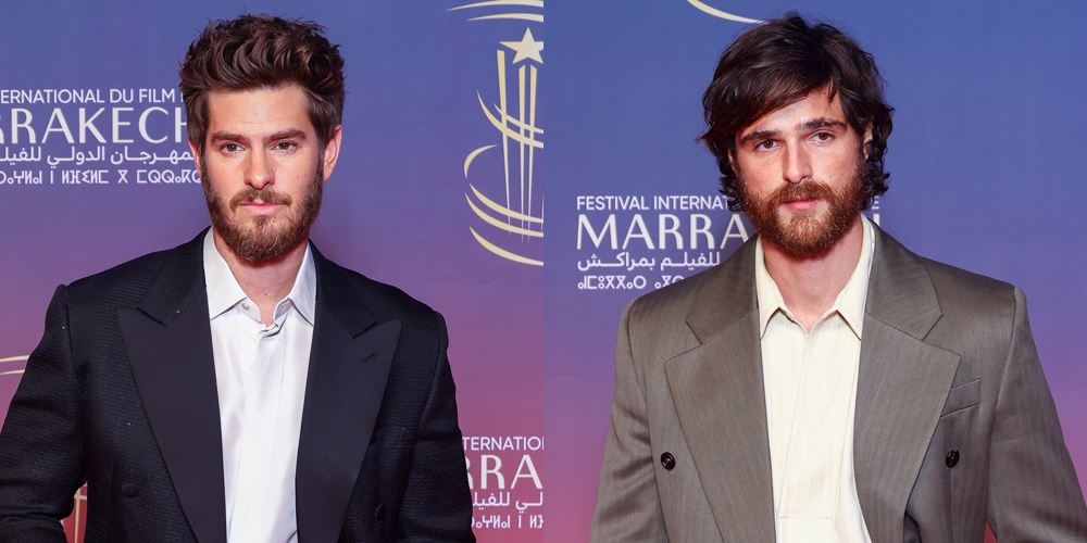 Jacob Elordi & Andrew Garfield Suit Up for Marrakech International Film ...