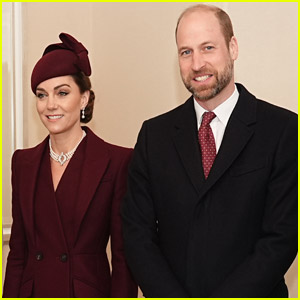 Kate Middleton Makes Rare Appearance with Prince William to Welcome ...