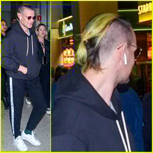 Matt Smith Wear His Mohawk in a Ponytail During Trip to Brazil | Matt ...