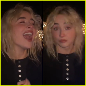 Sabrina Carpenter Crying