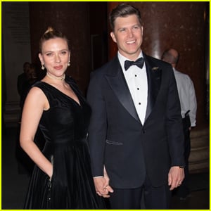 Scarlett Johansson & Colin Jost Enjoy Rare Date Night At American ...