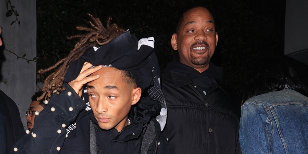 Will Smith Enjoys a Rare Father-Son Night Out With Jaden in West ...