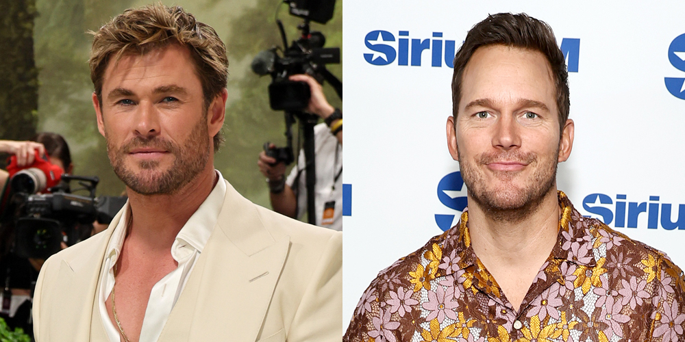 Chris Hemsworth & Chris Pratt Join Forces for Meta Commercial to Air ...