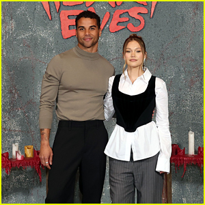 Mason Gooding & Olivia Holt Promote Their Valentine’s Day-Themed Horror ...
