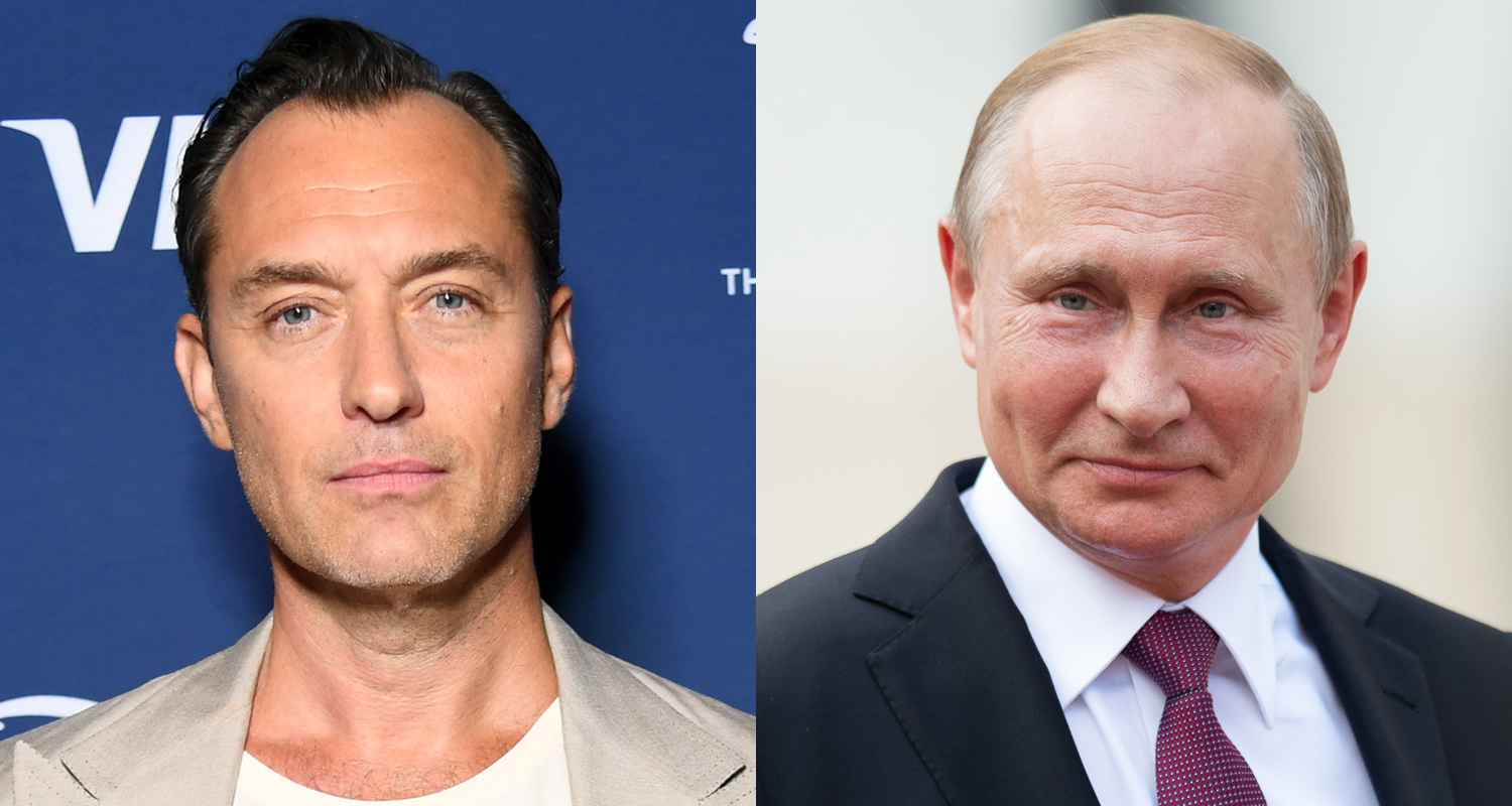 Jude Law to Play Vladimir Putin in New Movie ‘The Wizard of the Kremlin ...