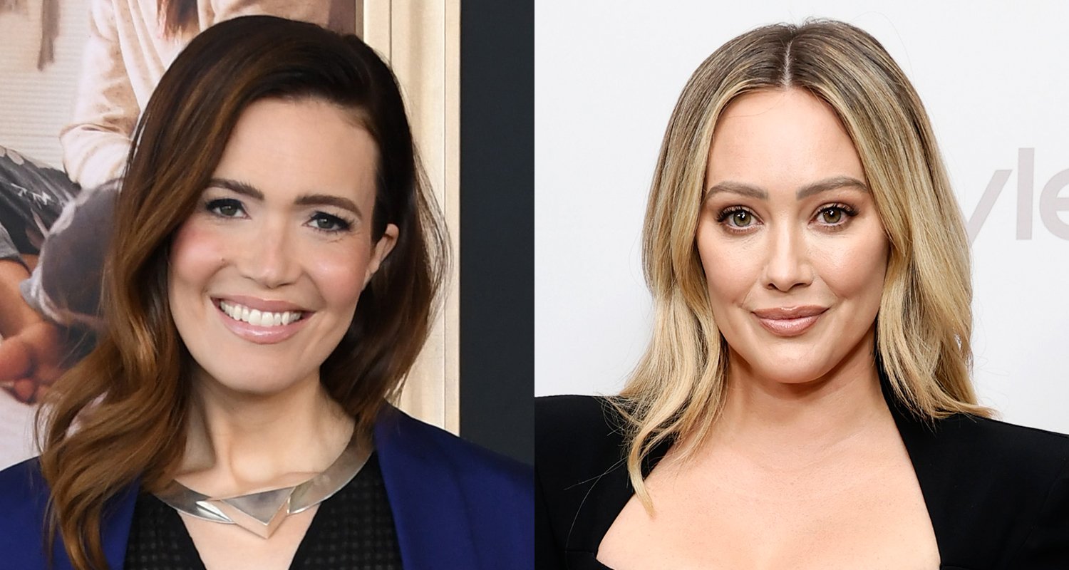 Mandy Moore & Family Staying with Hilary Duff After Evacuating Home Due ...