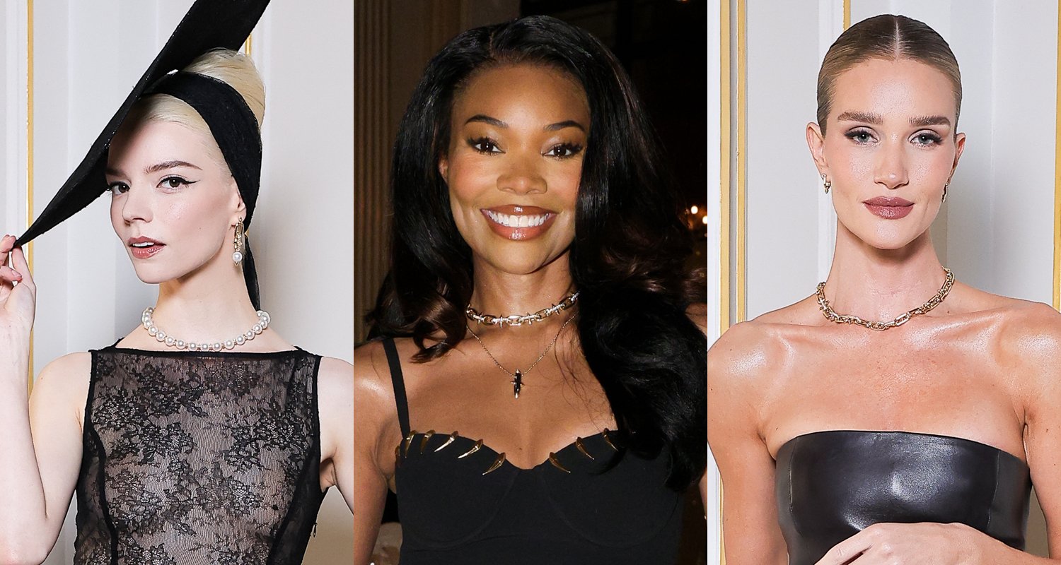 Anya Taylor-Joy, Gabrielle Union, & Rosie Huntington-Whiteley Go Glam for Tiffany & Co. Party ...