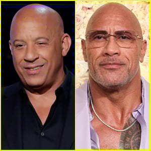 Vin Diesel Says ‘Hey’ to Dwayne Johnson at Golden Globes 2025 Amid ...