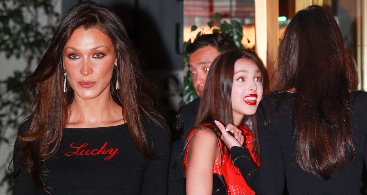 Bella Hadid Rocks Short-Shorts & Cowboy Boots to Olivia Rodrigo’s 22nd Birthday Party | Bella ...