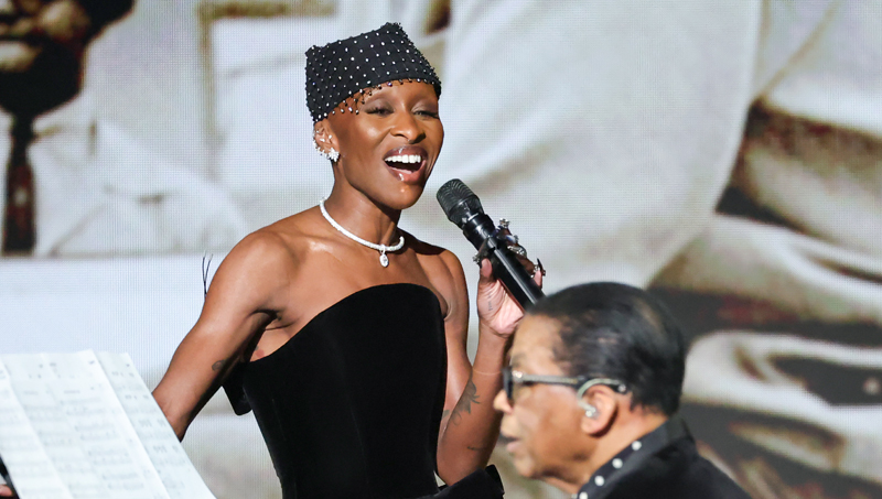 Cynthia Erivo Wows with ‘Fly Me to the Moon’ Performance at Grammys ...
