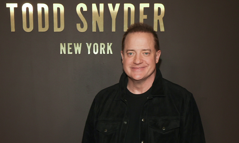 Brendan Fraser Watches Son Holden, 20, Walk the Runway in Todd Snyder’s ...